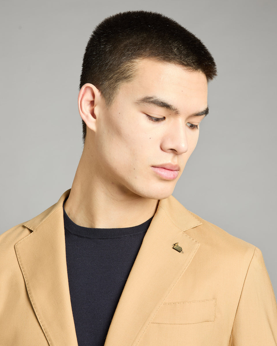 ROBERT Jacket in Cashmere 4.0 Ochre