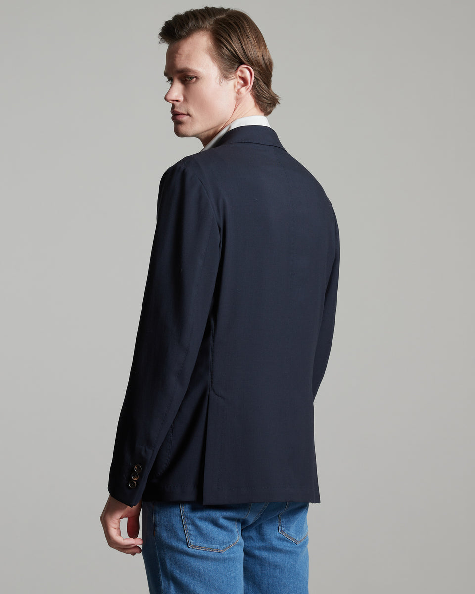 Men's cashmere 4.0 navy blazer